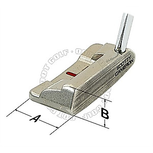 US Flag Dancing Scottie Dog Headcover for Blade and Midsize Mallet Putter, White, Golf Head Cover