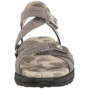 Greenleaf Women's Serenity Sandal, Gray, 11