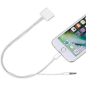Belcompany Lightning to 30 Pin Cable for iPhone with 3.5mm AUX Audio Port