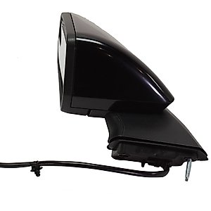 Kool Vue Driver Side Power Non-Heated Mirror for Ford Mustang 2015-2020 With Signal Light & Spotter Glass; Without Memory & Puddle Lamp Paintable