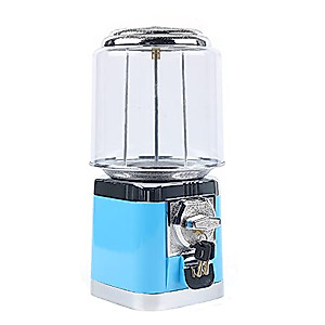 Vending Machine Supply Automatic Candy Gumball Dispenser Machine Kids Mini Toy Vending Machines for Household Commercial Shopping Mall Blue