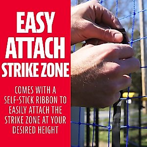 Franklin Sports Baseball Rebounder Net - Baseball Pitchback Net + Throwing Trainer - All Angle Bounce Back Net - Multi-Position Fielding + Throwing Aid