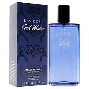 Davidoff Cool Water Street Fighter EDT Spray (Champion Edition) Men 4.2 oz