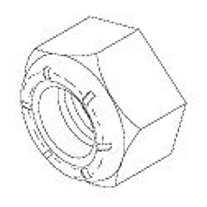 Nut, Hex (1/4-20) for A-dec RPH727