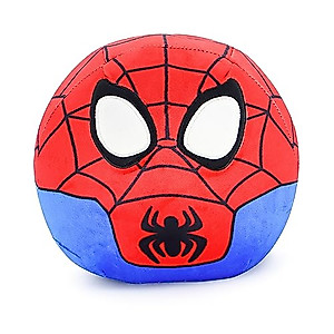 COAQAC 7 Inch Spider Plush Pillow, Super Soft Spidey Plushies Stuffed Animal Toys for Kids Adults Movie Fans, Birthday Gift Children's Day, Red (red)