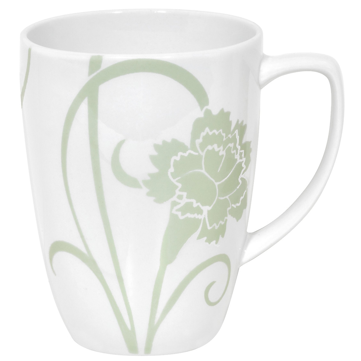 Corelle Square 12-Ounce Mug, Eloquence