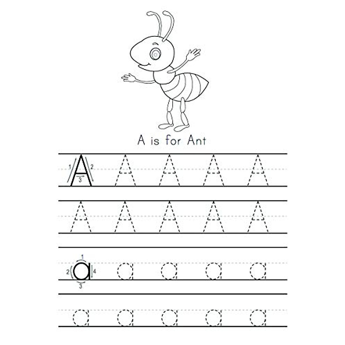 Trace Letters: Alphabet Handwriting Practice workbook for kids: Preschool writing Workbook with Sight words for Pre K, Kindergarten and Kids Ages 3-5. ABC print handwriting book