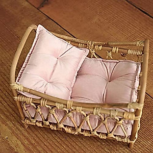 Newborn Photography Props Mini Mattress Posing Pillow Infant Baby Boy Girl Photo Shoot Bedding Mat Accessories