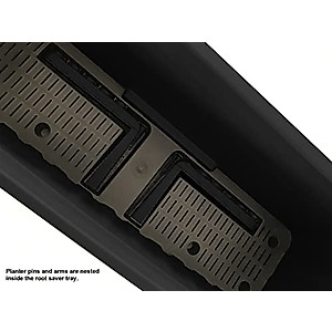 Apollo Exports International 24" Adjustable Railing Planter, Black