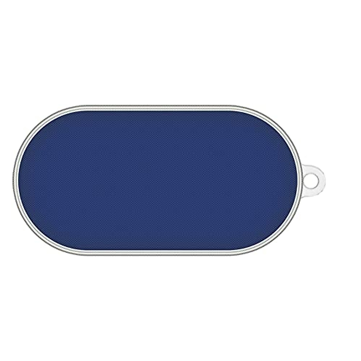 2 Pack DAYJOY Soft TPU Protective Clear Case Cover Compatible with Skullcandy Sesh Earphone, Protective Skin Sleeve with Key Chain(Transparent)