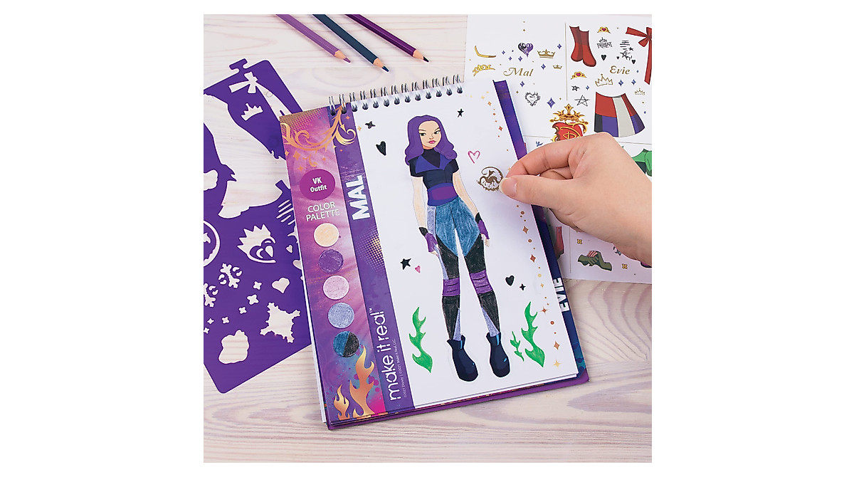 Disney Descendants Wedding Fashion Design Sketchbook