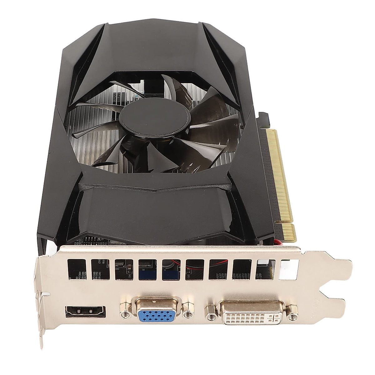 HD7670 4GB GDDR5 Graphics Card For AMD, HDMI+VGA+DVI Desktop Computer Graphics Card for DirectX 11, PCI Express X16 Video Card with Cooling Fan