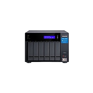 QNAP TVS-672XT 6 Bay Thunderbolt 3 NAS with 8GB RAM, 10GbE, M.2 PCIe Nvme SSD Slots