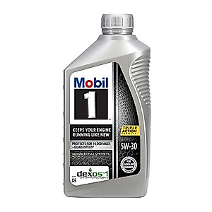 Mobil 1 Advanced Full Synthetic Motor Oil 5W-30, 6-pack of 1 quarts
