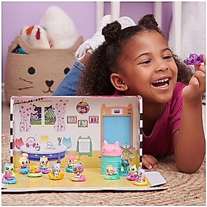 Gabby’s Dollhouse, Meow-mazing Mini Figures 12-Pack (Amazon Exclusive) Rainbow -Themed Toy Figures and Playsets Kids Toys for Ages 3 and up