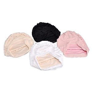 Jemis Skullies Beanies Thin Bonnet Cap Autumn Casual Beanies Hat (3 Pack Pink & Grey & Khaki)