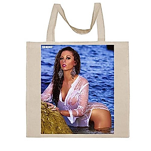 FC Carino Laura Dore - A Nice Graphic Cotton Canvas Tote Bag FCA #FCAG337024