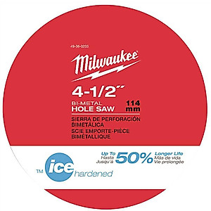 Milwaukee 49-56-0223 4-1/4-Inch Ice Hardened Hole Saw