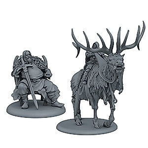 CMON A Song of Ice and Fire Tabletop Miniatures Game Night's Watch Heroes II Box Set - Lead The Watchers on The Wall! Strategy Game for Adults, Ages 14+, 2+ Players, 45-60 Minute Playtime, Made