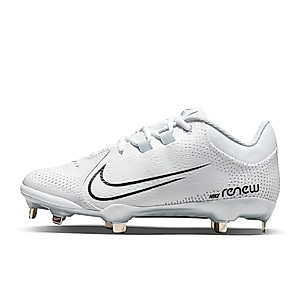 Nike Hyperdiamond 4 Pro Metal Softball Cleats White | Black Size 7.5 Medium