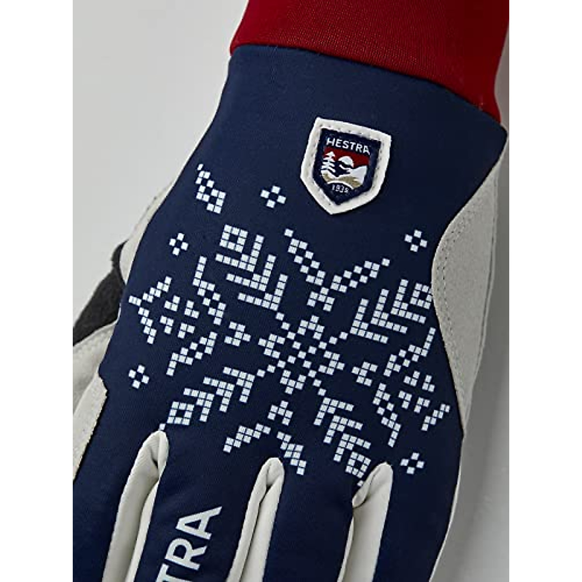 Hestra Women´s XC Primaloft 5-finger Glove - Dark Navy Print - 5