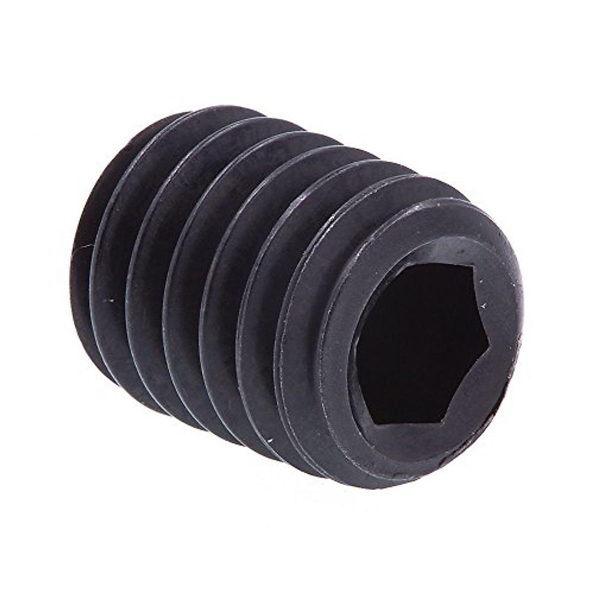 Prime-Line 9184411 Socket Set Screws, 3/8 in-16 X 1/2 in, Black Oxide Coated Steel, 10