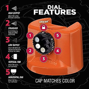 Rust-Oleum 376894 Stops Rust Custom Spray 5-in-1 Spray Paint, 12 oz, Gloss Orange