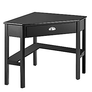 MJWDP Corner Computer Desk Laptop Desk Wooden Workstation Home Office Furniture Desk