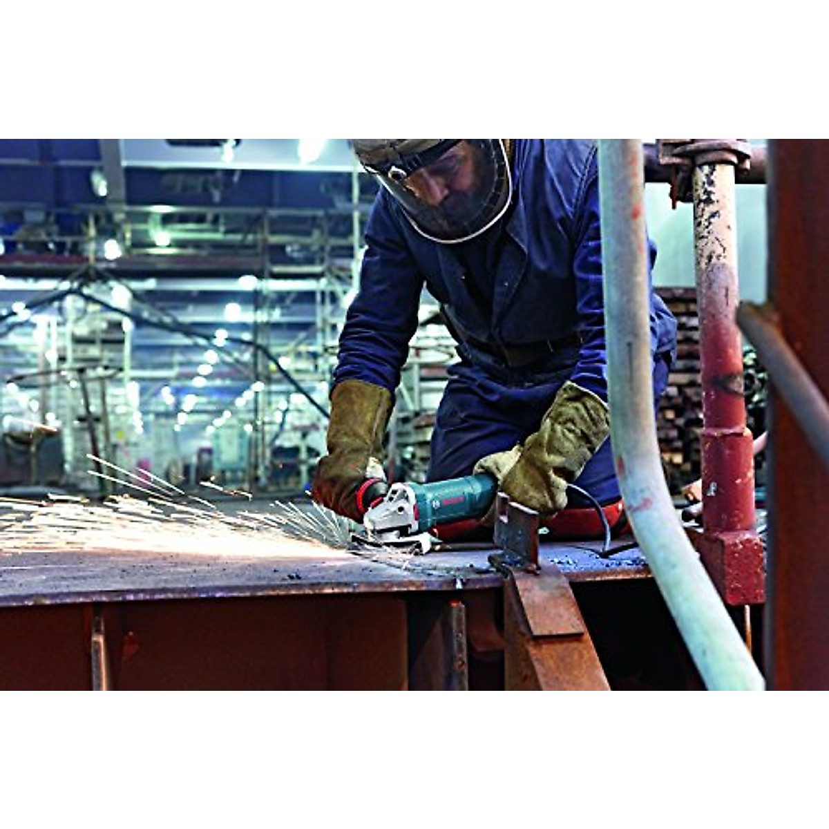 BOSCH GWS13-50VSP 5 In. Angle Grinder Variable Speed with Paddle Switch