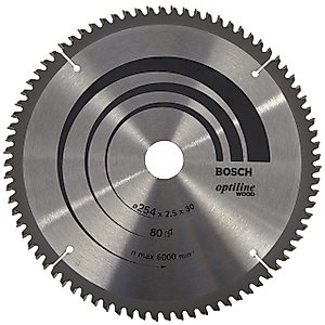 Bosch 2608640437 OPWOB 10" x 30mm 80T Circular saw blade Top Precision