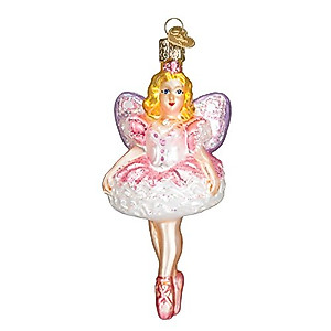 Old World Christmas Sugar Plum Fairy Glass Blown Ornament for Christmas Tree