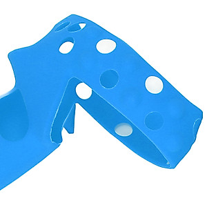 VR Controller Handle , Silicone Handle Protective Sleeve Adjustable for Quest 2(blue)