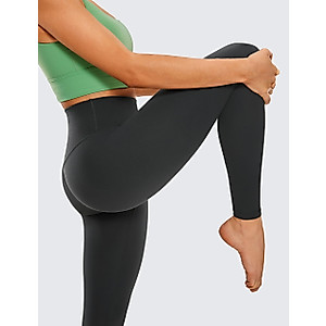 CRZ YOGA Butterluxe Extra Long Leggings for Tall Women 31 Inches - High Waisted Athletic Workout Soft Yoga Pants Black Small