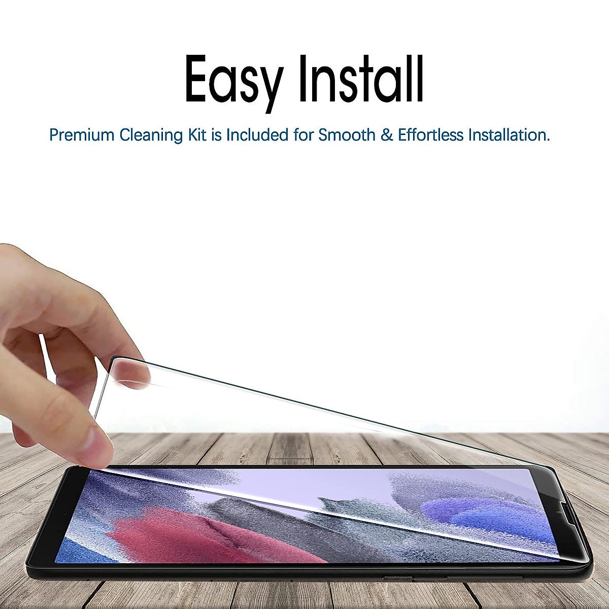 Ferilinso Designed for Samsung Galaxy Tab A7 Lite 8.7 inch 2021 Screen Protector, [Not Fit Galaxy Tab A7] 2 Pack HD Tempered Glass, Case Friendly, Bubble Free, Easy Installation