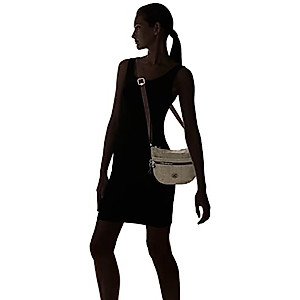 Kipling Women’s Arto Small Crossbody, Lightweight Everyday Purse, Casual Nylon Shoulder Bag, Green Moss