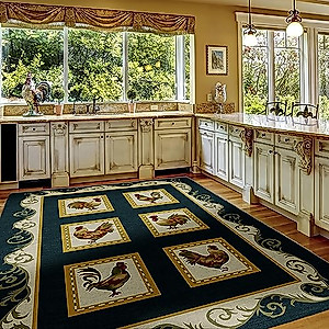 Dalyn Rugs Indoor/Outdoor Kendall KE4 Black Washable 8' x 10' Rug