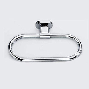 AFLHYJK All Copper Towel Rack-Bathroom Hardware Accessory Hand Towel,Wall Mounted,Oval Pedestal