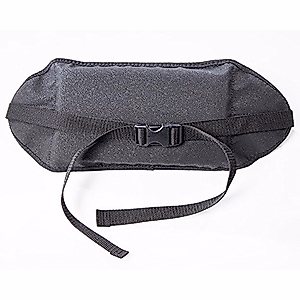 Yakpads Lumbar Cushioned Seat Pad, Gel Seat Pad for Kayaks, Portable Seat Cushion for Outdoor Watersports and Recreation - Cascade Creek (Lumbar)