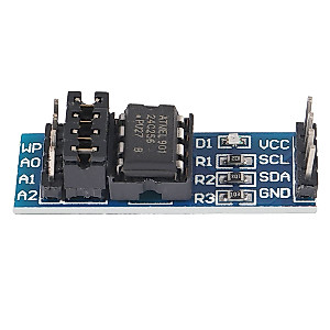 ACEIRMC 6pcs AT24C256 I2C Interface 256k Bits for EEPROM Memory Module Data Storage 8P Chip Power Supply Indicator Pull Up Resistor Direct Jumper Setting Intelligent car Accessories for arduino 3.3-5V
