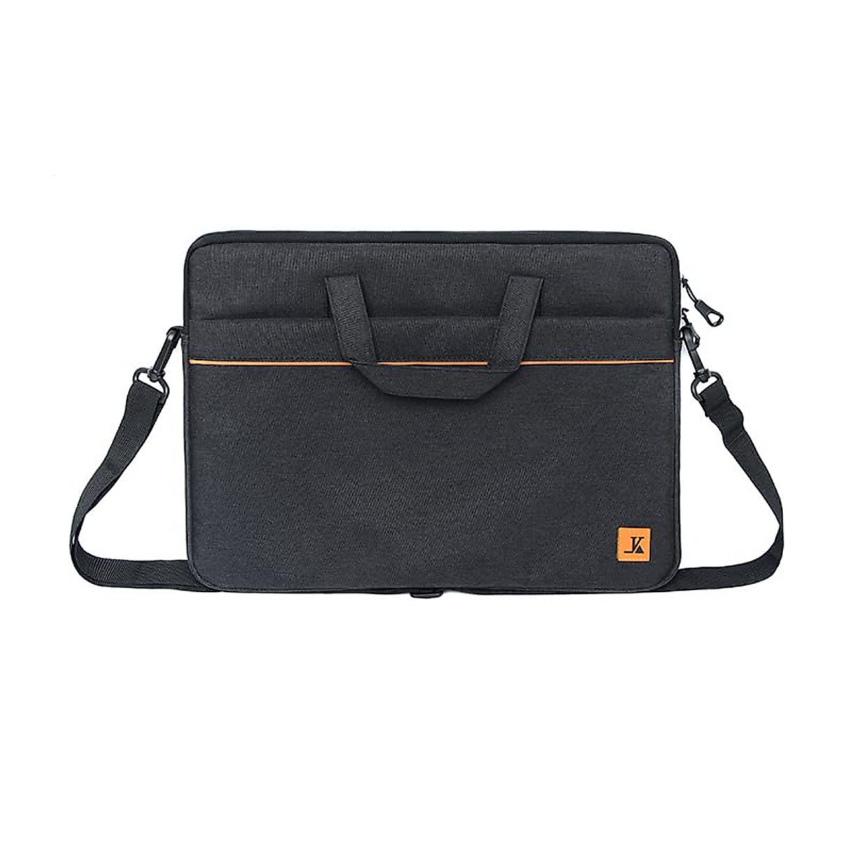 YANGKE Laptop Shoulder Bag Compatible with MacBook Air/Pro,13-13.3 inch Notebook, MacBook Pro 14, Waterproof Carrying Case with Rubber Mouse Pad plus 2.4G Wiress and BT Mouse, Black (grey)