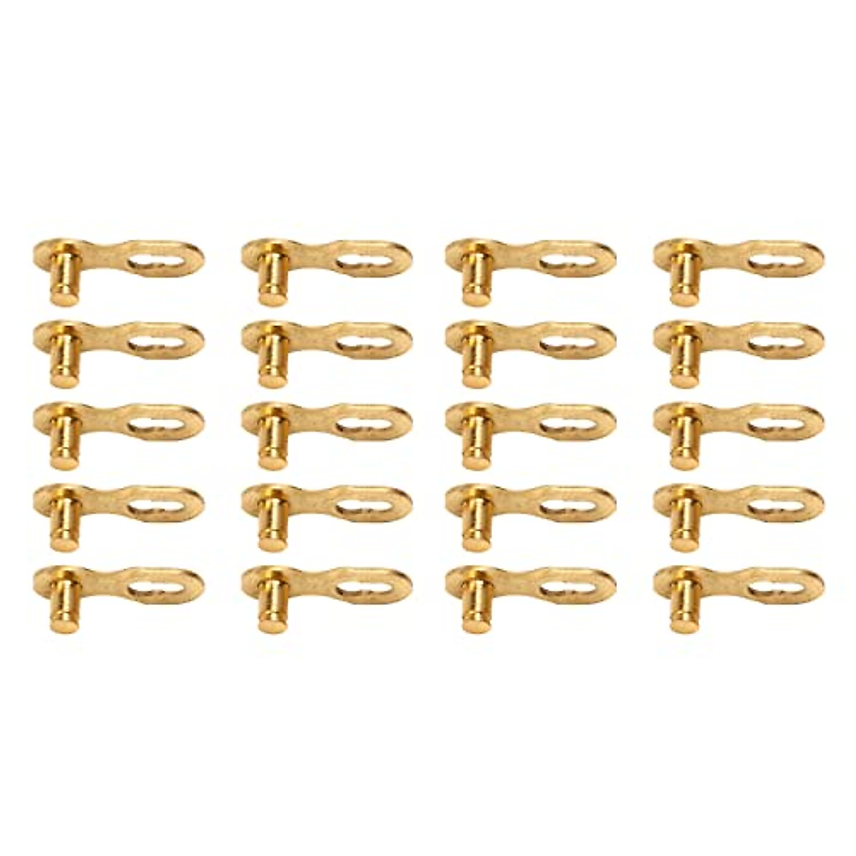 Bike Missing Chain Link, Bike Mechanical Repair Kit 10 Pairs Of 9 Speeds Reusable Gold Bike Msising Chain Link Manganese Steel Bike Owner Connected Chain Link Used For Mountain Biking Road Bikes