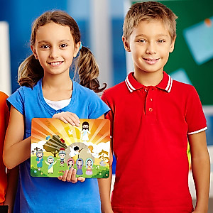 Make an Easter He Lives Sticker Scenes Resurrection Stickers 11 Sets for Kids Indoor Bible Games Activities