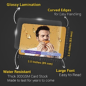 German Vocabulary Flash Cards - 75 Beginner Vocab with Pictures - Memory & Sight Words - Travel & Quick Reference - Educational Language Learning Game Play - Kids, Grade School, Classroom, Homeschool