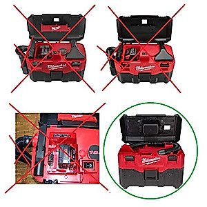 Milwaukee 14-37-0105 18V Wet/Dry Vac Hose Assembly (Internal Storage)