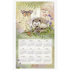 Nature's Palette 2023 Calendar Towel