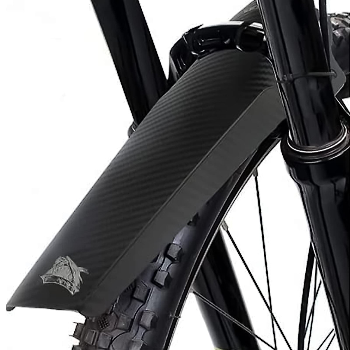 kingsea Mountain Bike Mud Guard,Adjustable Carbon Fiber MTB Fenders -Universal Front or Rear MTB Fender Compatible with 20"/24"/26"/27.5"/29" Mountain Bike Mudguards - Soft Shell