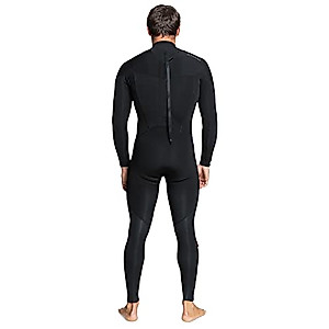 Quiksilver Mens Everyday Sessions 4/3 Back Zip Wetsuit - Black | Medium