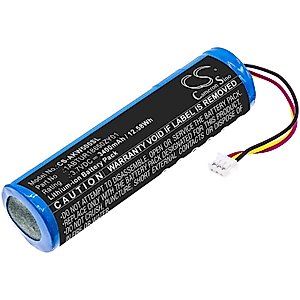FITHOOD Battery Replacement for AKAI EWI 5000 5000 Solo 1ABTUR18650ZY01 (3400mAh/3.7V)
