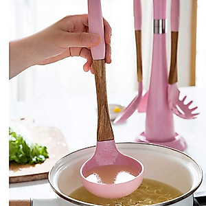 Classic 1/6 PCS Cooking Tools Set Premium Silicone Kitchen Cooking Utensils Set with Storage Box Tongs Spatula Soup Spoon