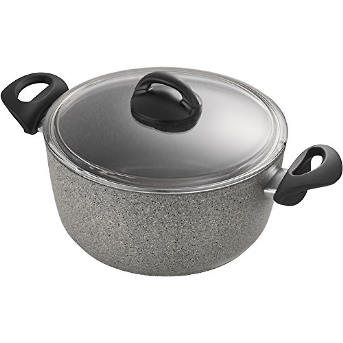 BALLARINI Parma by HENCKELS 4.8-qt Nonstick Dutch Oven with Lid, Made in Italy, Durable and Easy to clean